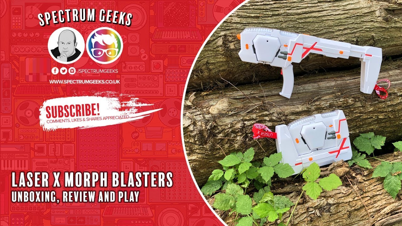 Laser X Morph Blasters - Comprehensive Review - YouTube