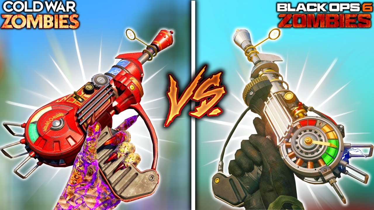 Ray Gun VS Ray Gun (Black Ops 6 Ray Gun VS Cold War Ray Gun) - YouTube