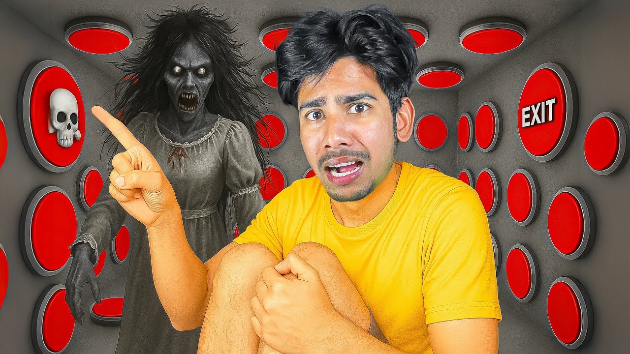 100 Buttons but ONLY ONE let’s you ESCAPE! - YouTube