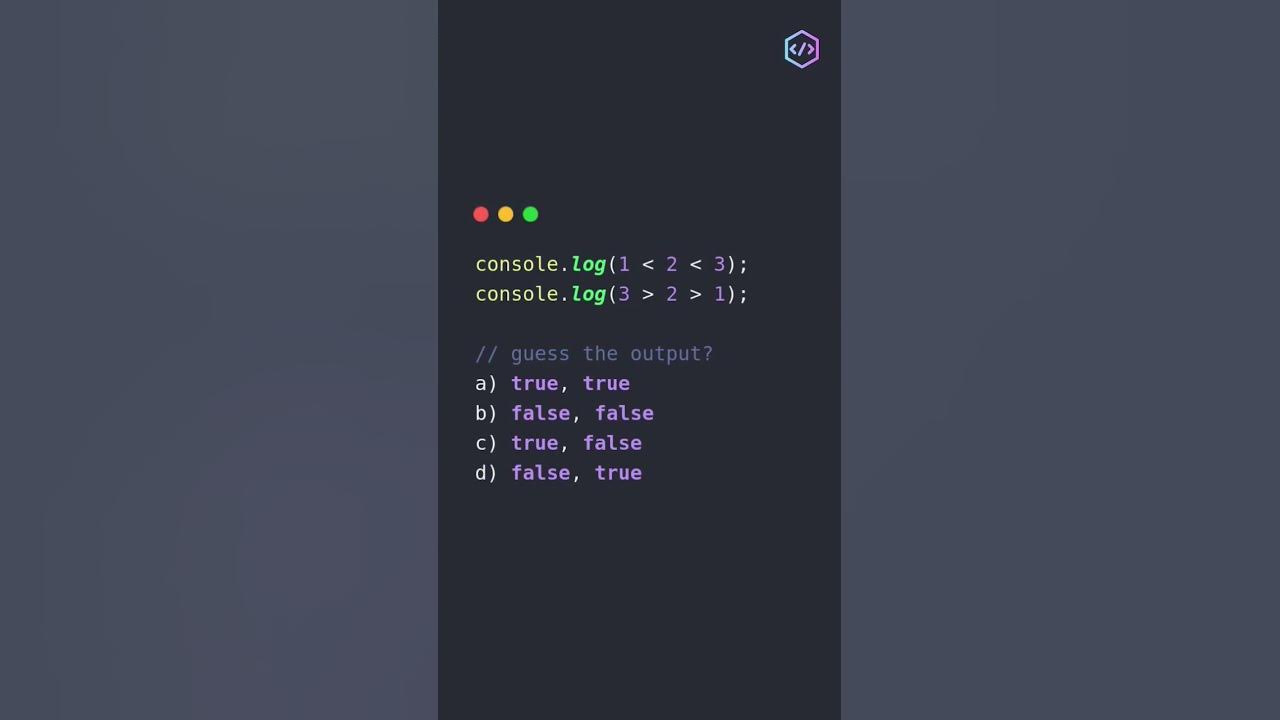 Javascript Guess The Outputjavascriptcodingwebdevprogrammingcode Codelogic