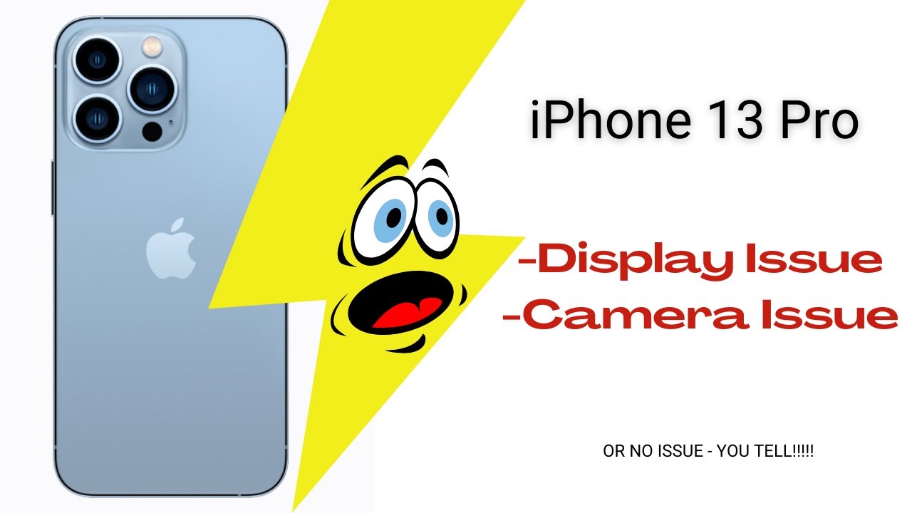 iPhone 13 pro - Some Pro issues - Or no issues??? || Zero One Station ...