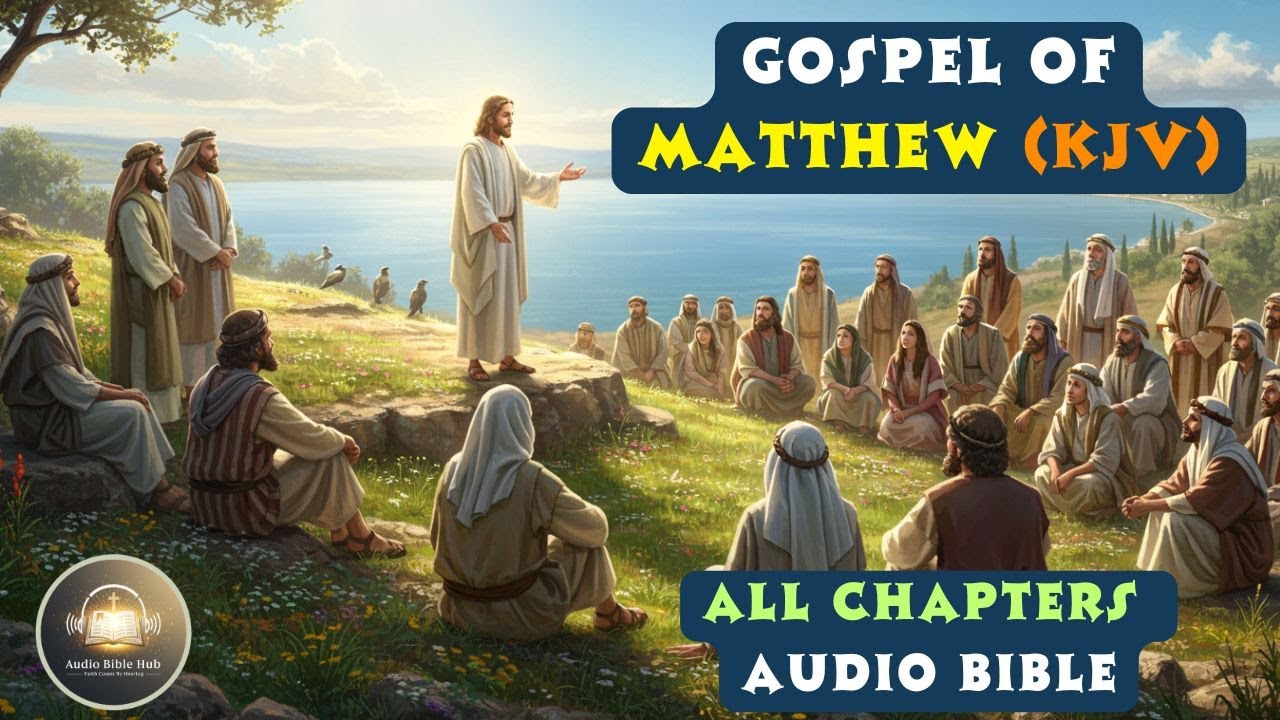 Gospel of Matthew (Full Audio) | King James Version (KJV) | All ...
