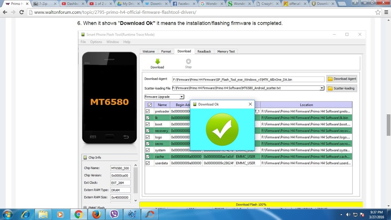 Walton Primo H4 Firmware Update Tutorial 2 - YouTube