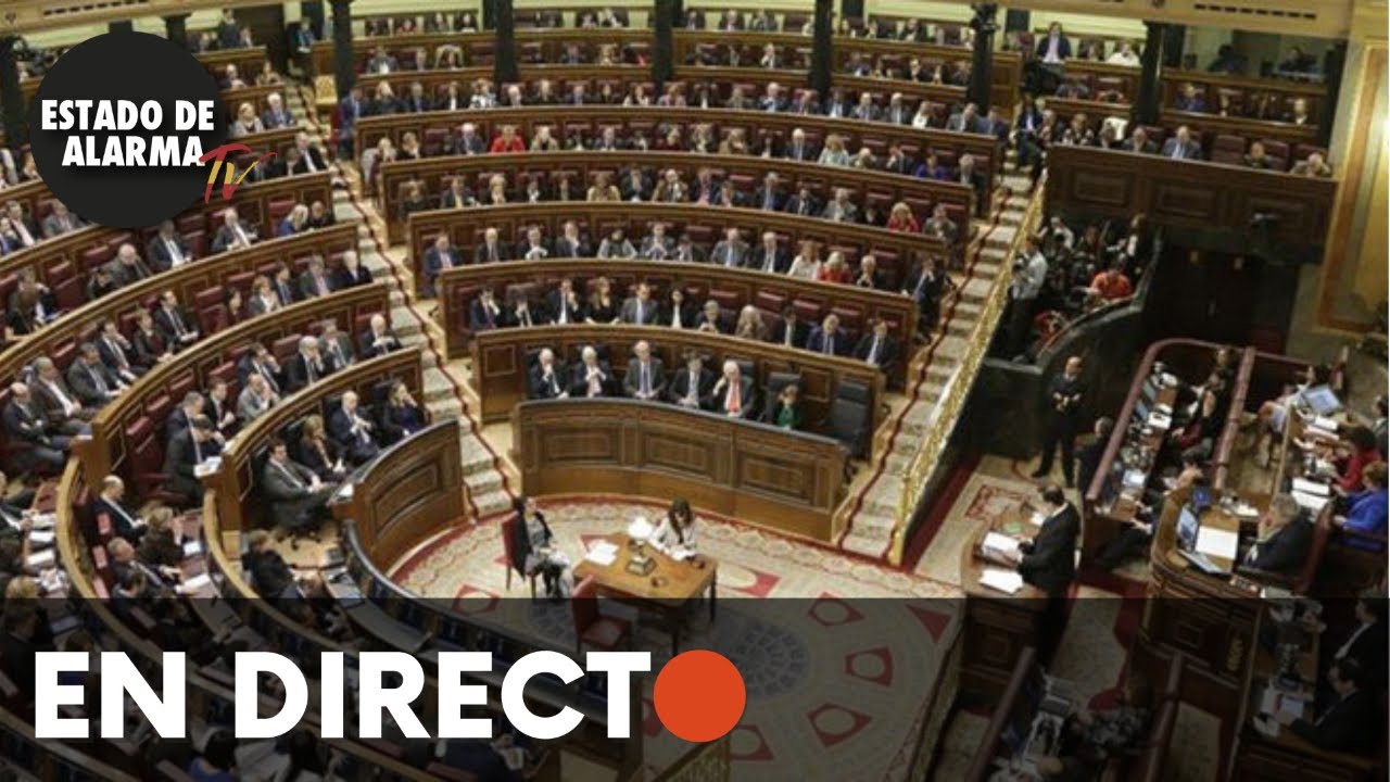 🔴 EN DIRECTO | Sesión parlamentaria en el Congreso de los Diputados ...