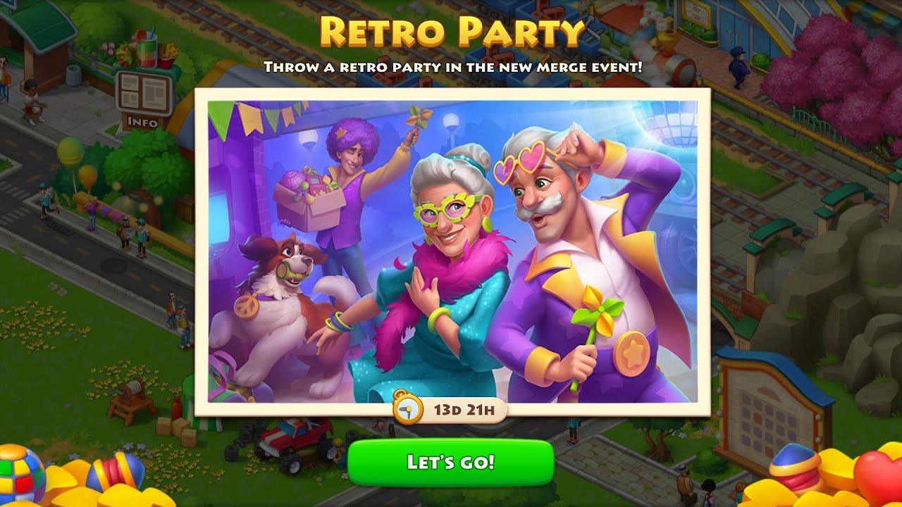 Township Retro Party Event start - YouTube