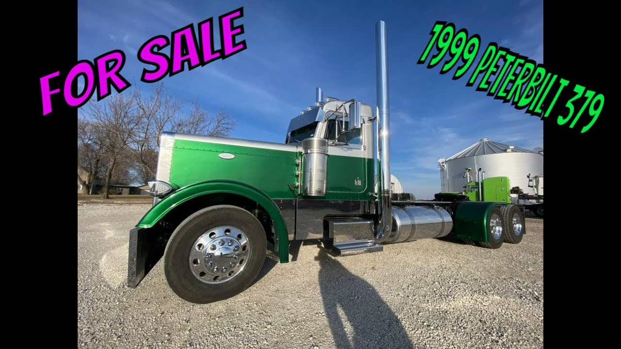 *FOR SALE* | 1999 Peterbilt 379 | Day Cab | McDonald Chrome Shop - YouTube