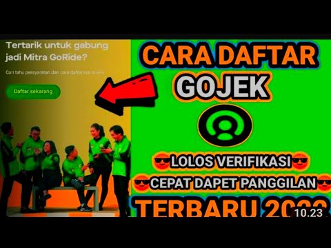 cara daftar online mitra driver gojek terbaru 2022 ,GAMPANG BGT, pakai Handphone, NO RIBET, SIMPLE