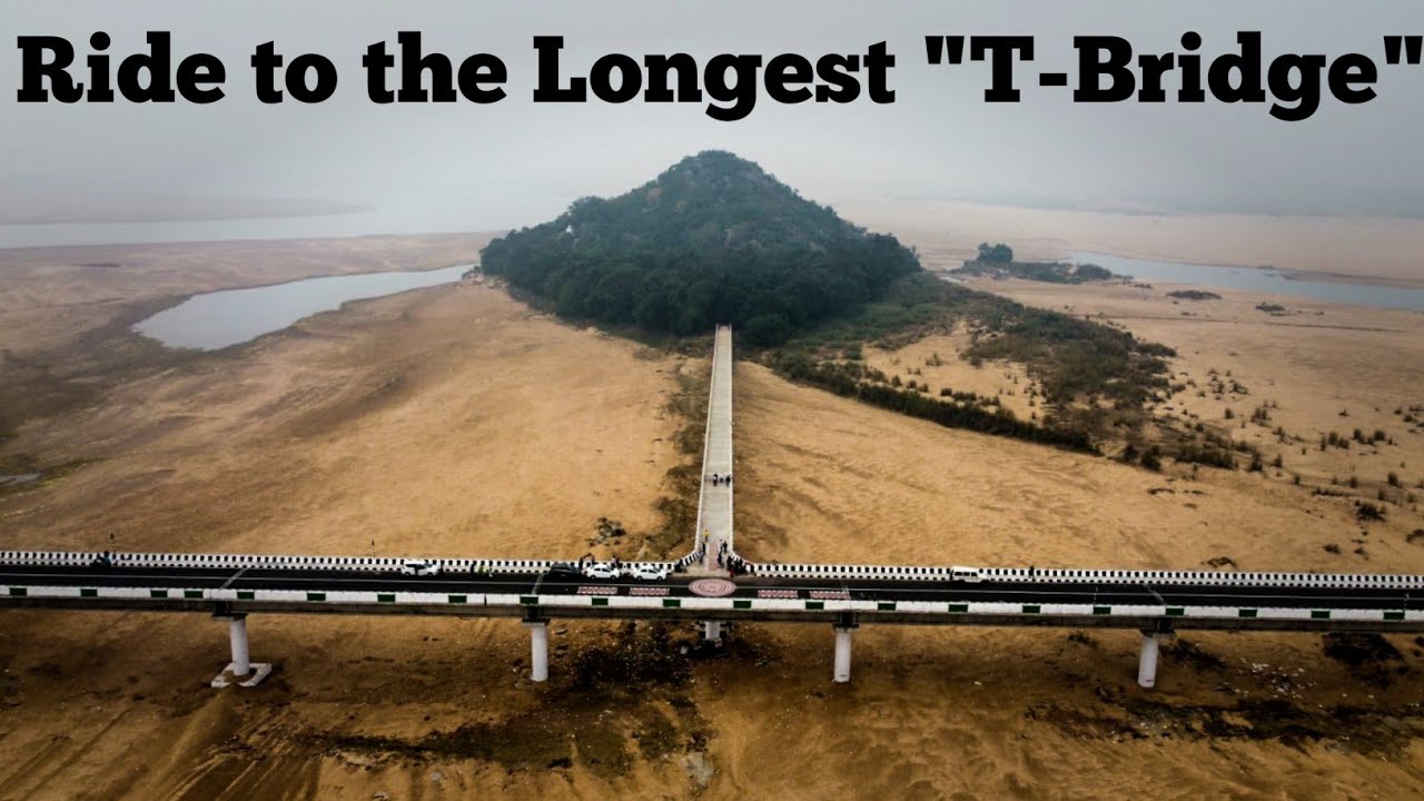 Ride to the Longest "T-Bridge" or "T Setu" in Odisha - YouTube