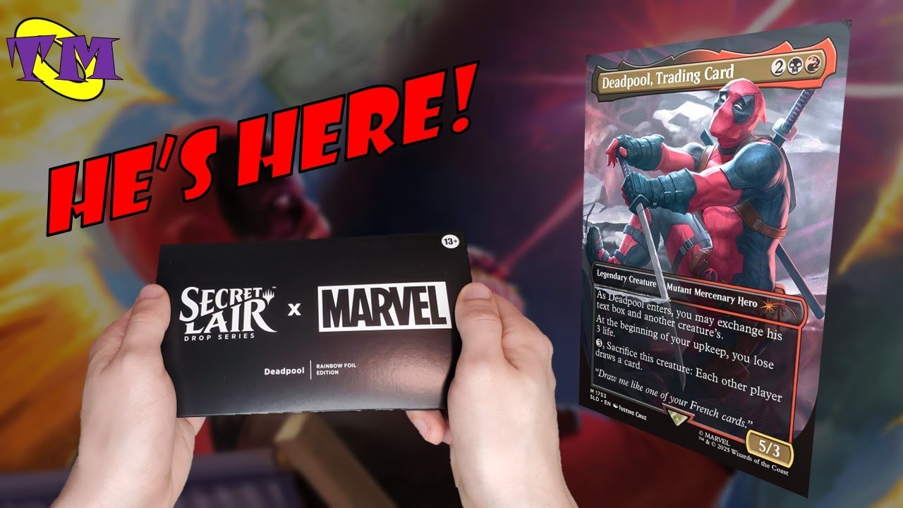 HE HAS RISEN BABY GIRL!!! | Marvel - Deadpool Secret Lair Opening ...