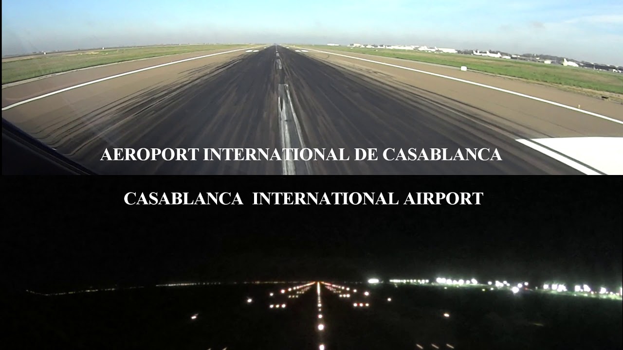 Night VS Day Landing at Casablanca Airport GMMN , What's your favorite ...
