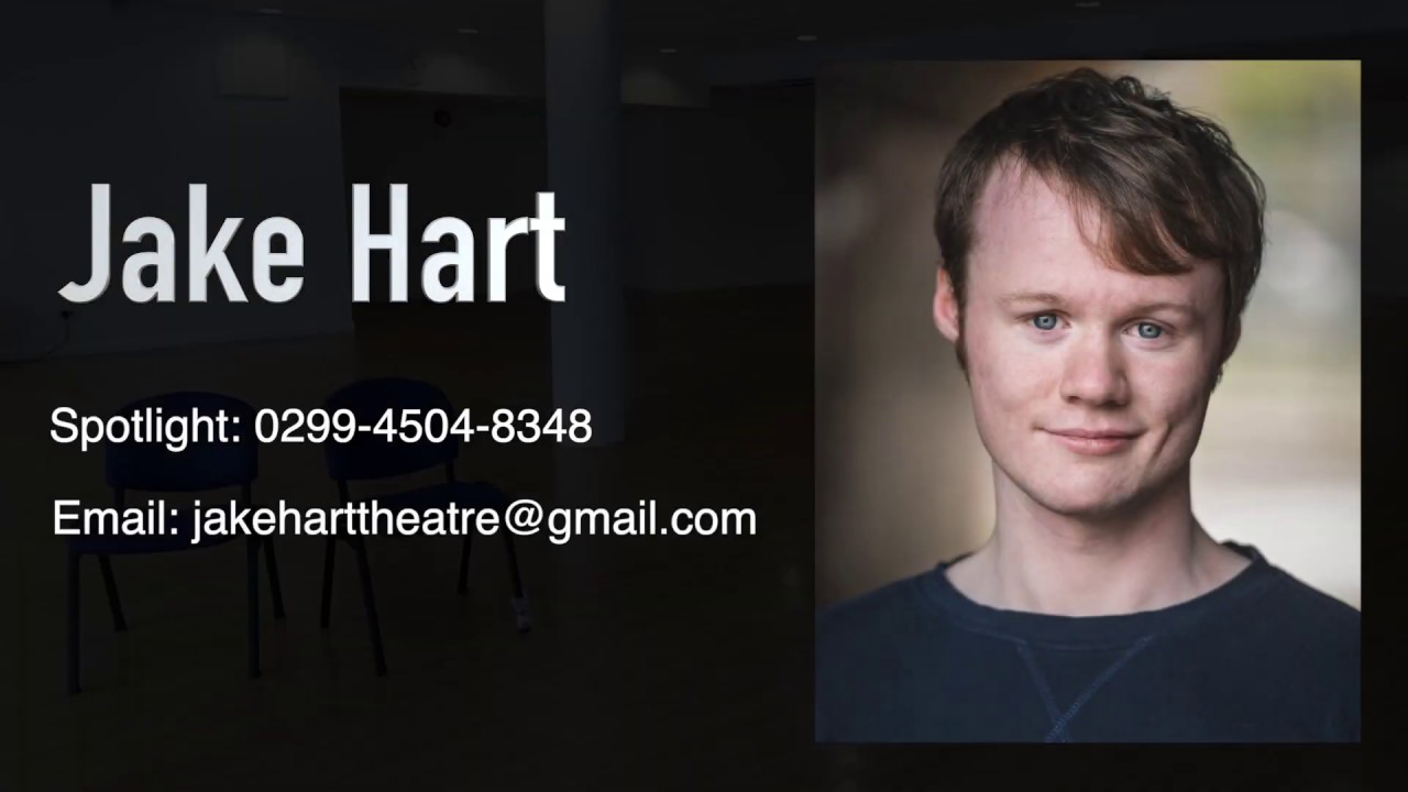 Jake Hart Self Tape: Equus ft. Jaymie Quin-Stewart - YouTube