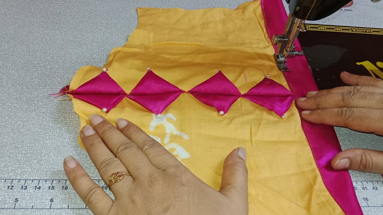 Authentic Hand Design | Cutting And Stitching - YouTube