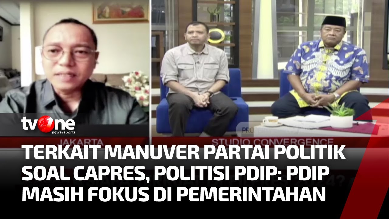 Deddy Sitorus: PDIP Fokus Dukung Pemerintahan Saat Ini | AKIP tvOne ...