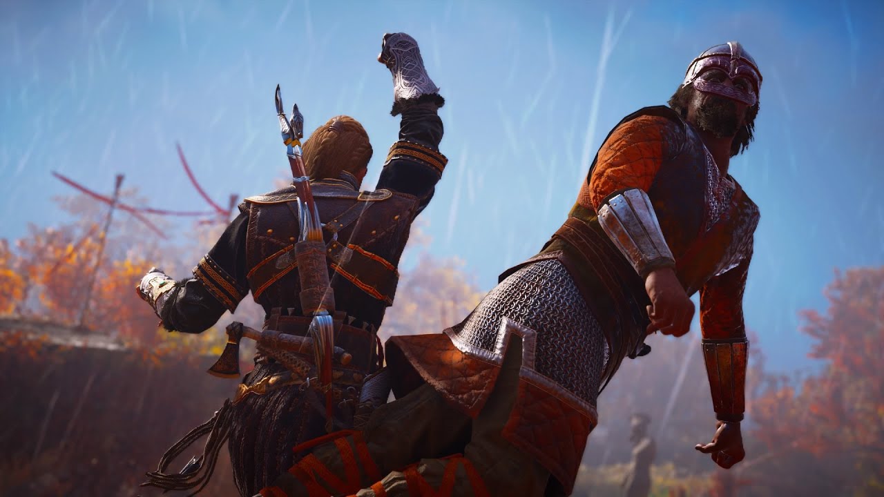 ASSASSIN'S CREED VALHALLA - Combat Animations - YouTube