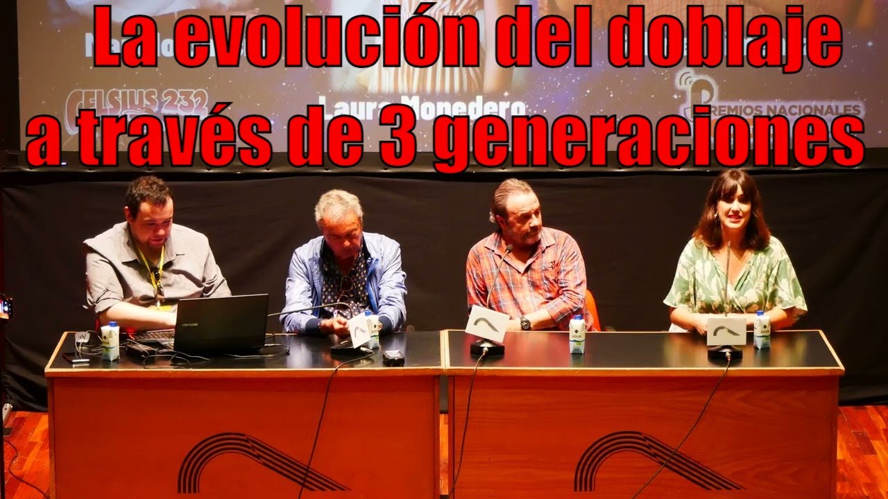 La evolución del doblaje a través de tres generaciones - YouTube