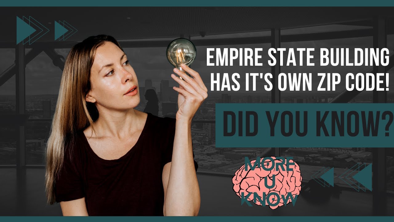 Empire State Building has it's own Zip Code! #information #knowledge # ...