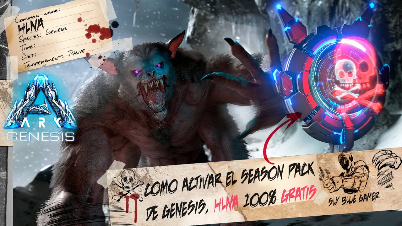 ️🅽🆄🅴🆅🅾 Como Activar el Robot HLNA del Season Pack ARK Genesis 100% ...