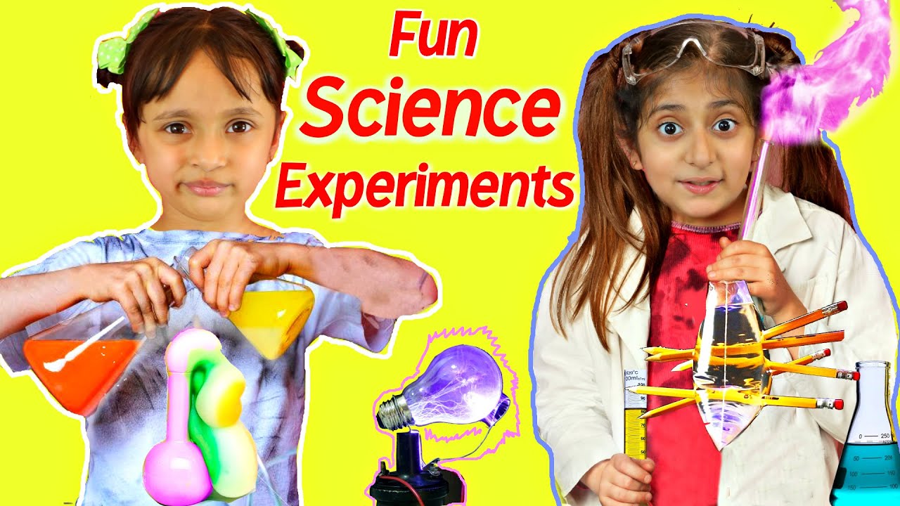 Kids Pretend Play School Teacher & Science Experiment | ToyStars - YouTube