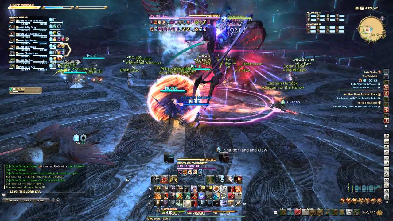 FFXIV - Void Ark Final Boss Echidna - YouTube