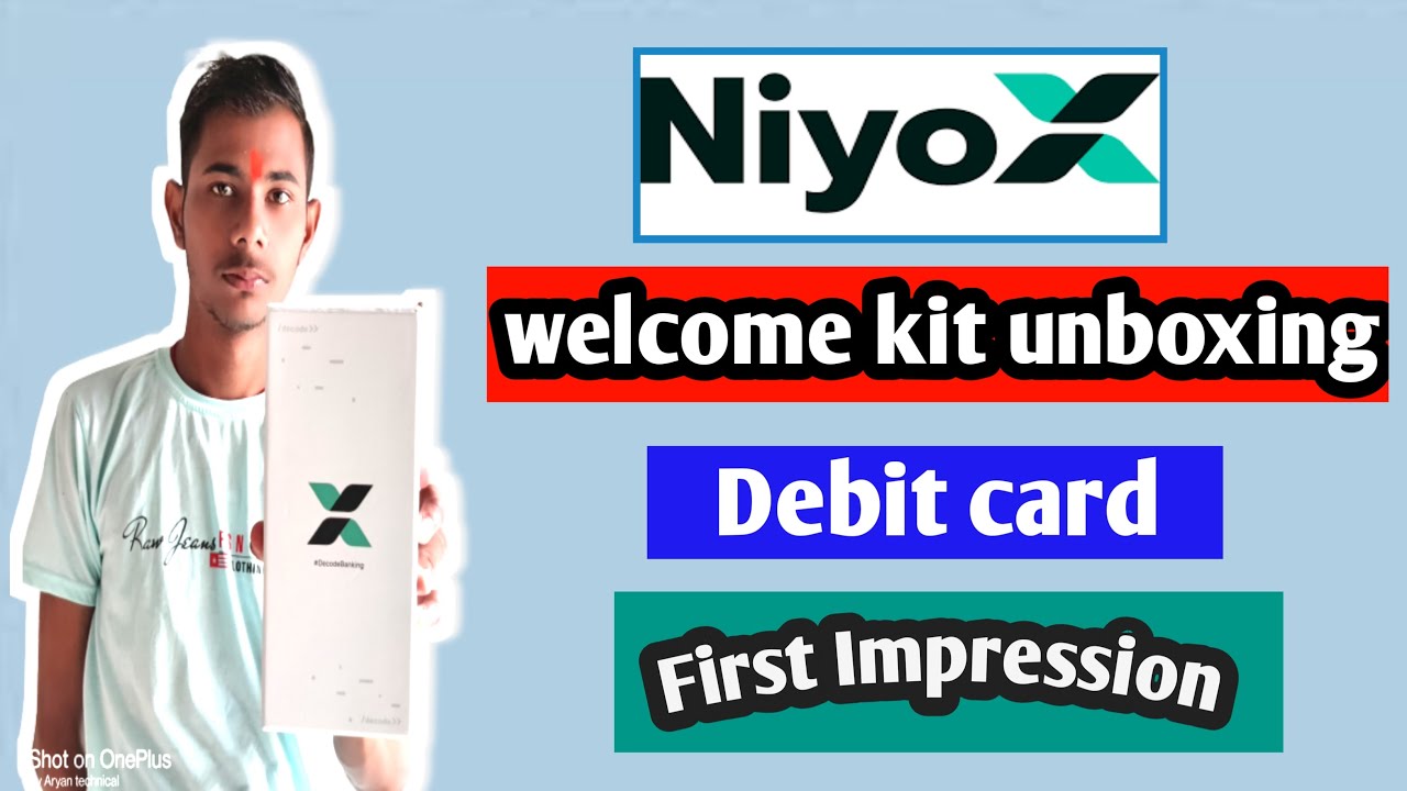 Niyox Wellcome kit Unboxing | niyox equitas bank debit card unboxing ...
