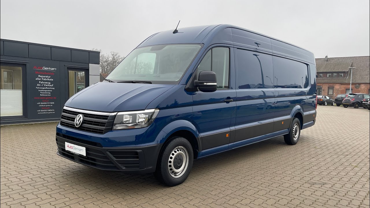 VW Crafter Kasten Kasten 35 lang plus Hochdach MAXI - YouTube