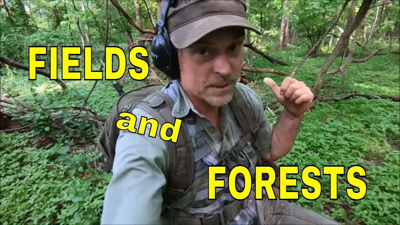 Metal Detecting Fields And Forests! - YouTube