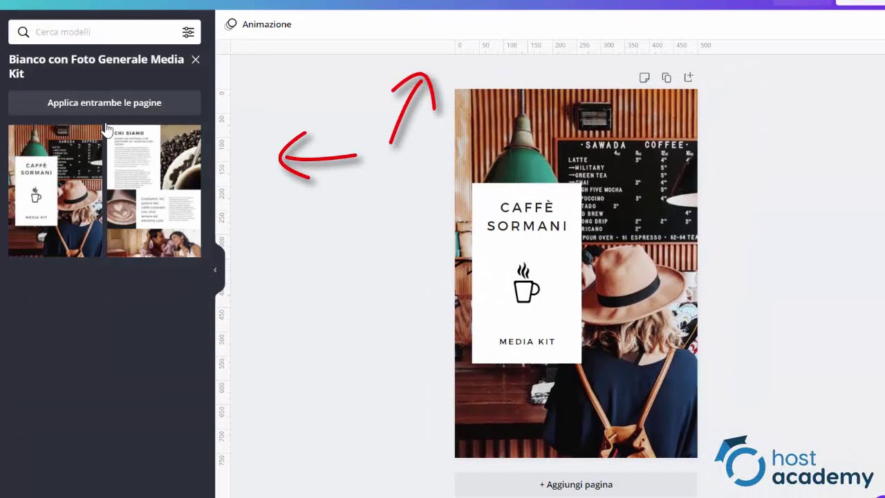 Crea progetti grafici professionali con CANVA - LEZIONE 1 GRATIS ...