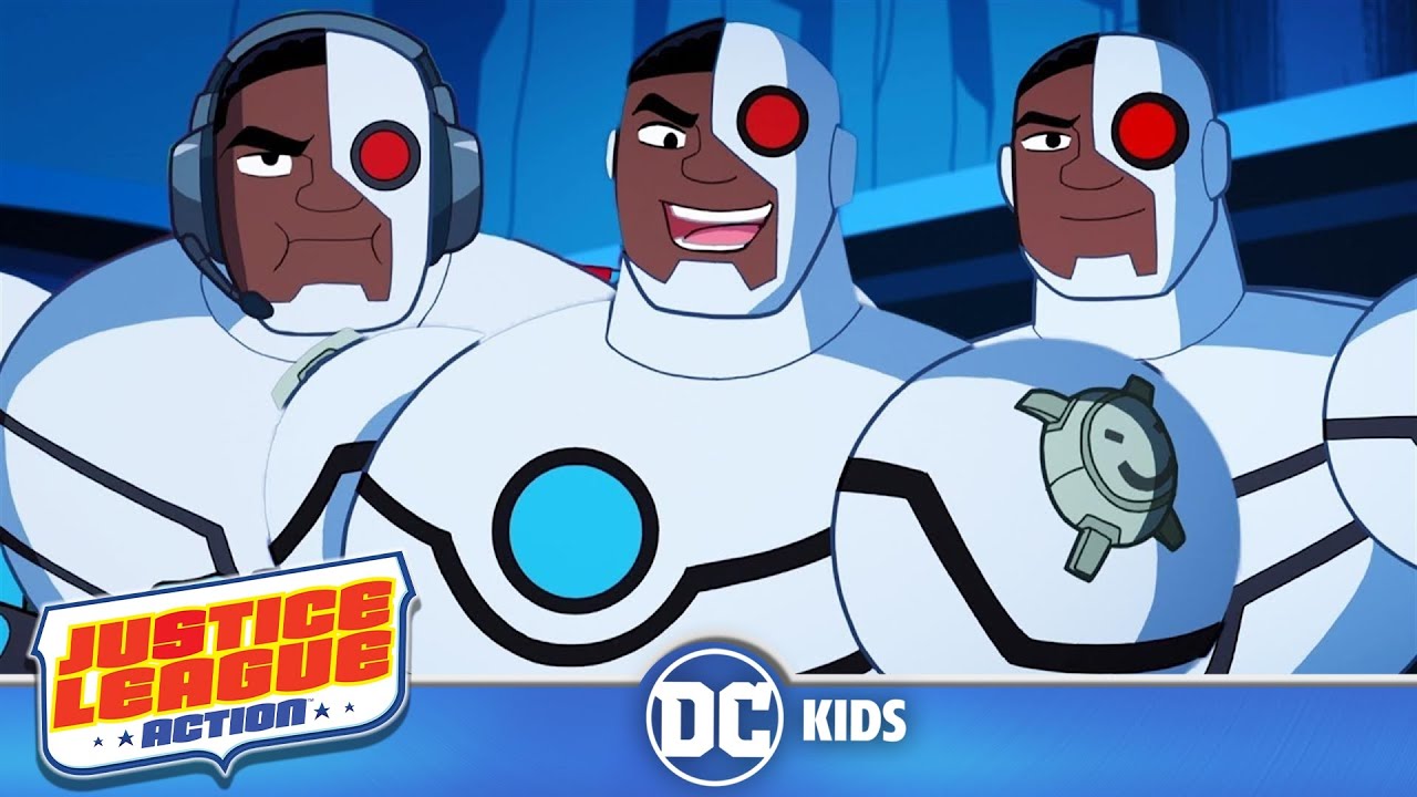 Justice League Action | Top 5 Cyborg Moments | @dckids - YouTube