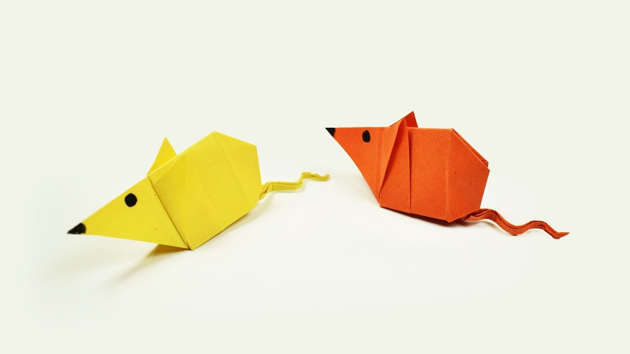 How To Make A Paper Mouse YouTube How To Make A Paper Mouse YouTube