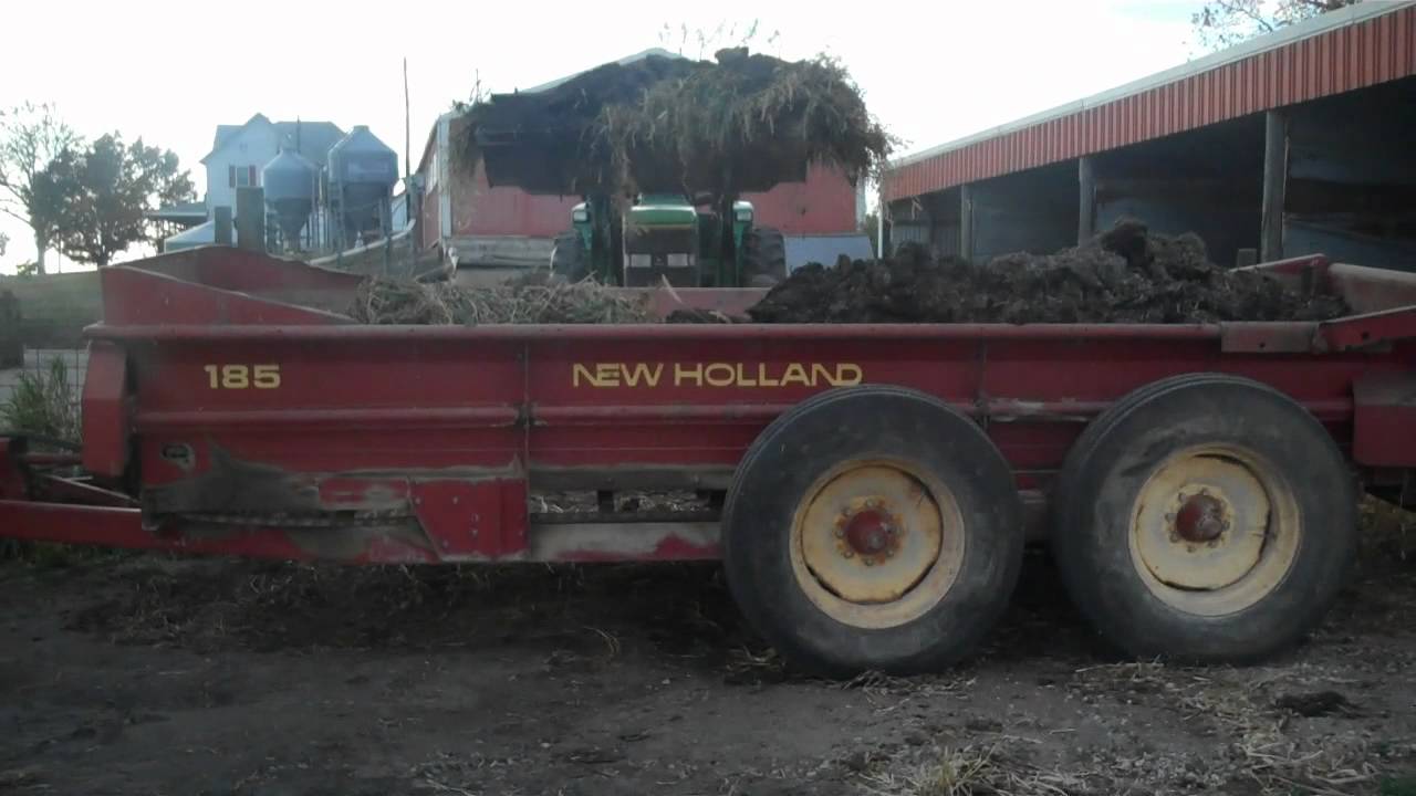 Hauling Manure: 2011 - YouTube