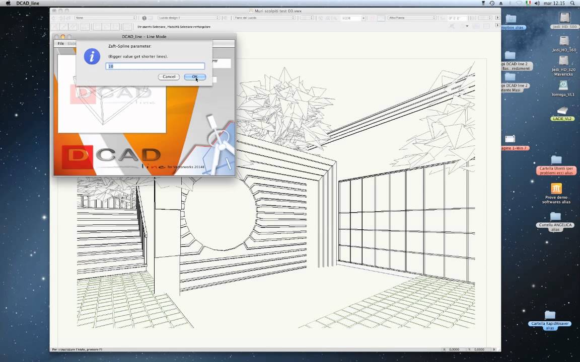 DCAD line 400 for Vectorworks (of Nemetschek Vectorworks, Inc). - YouTube