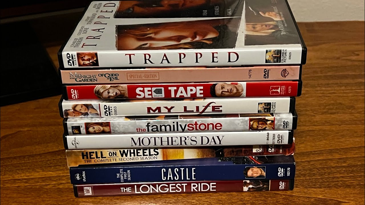 DVD Haul (Goodwill) - YouTube