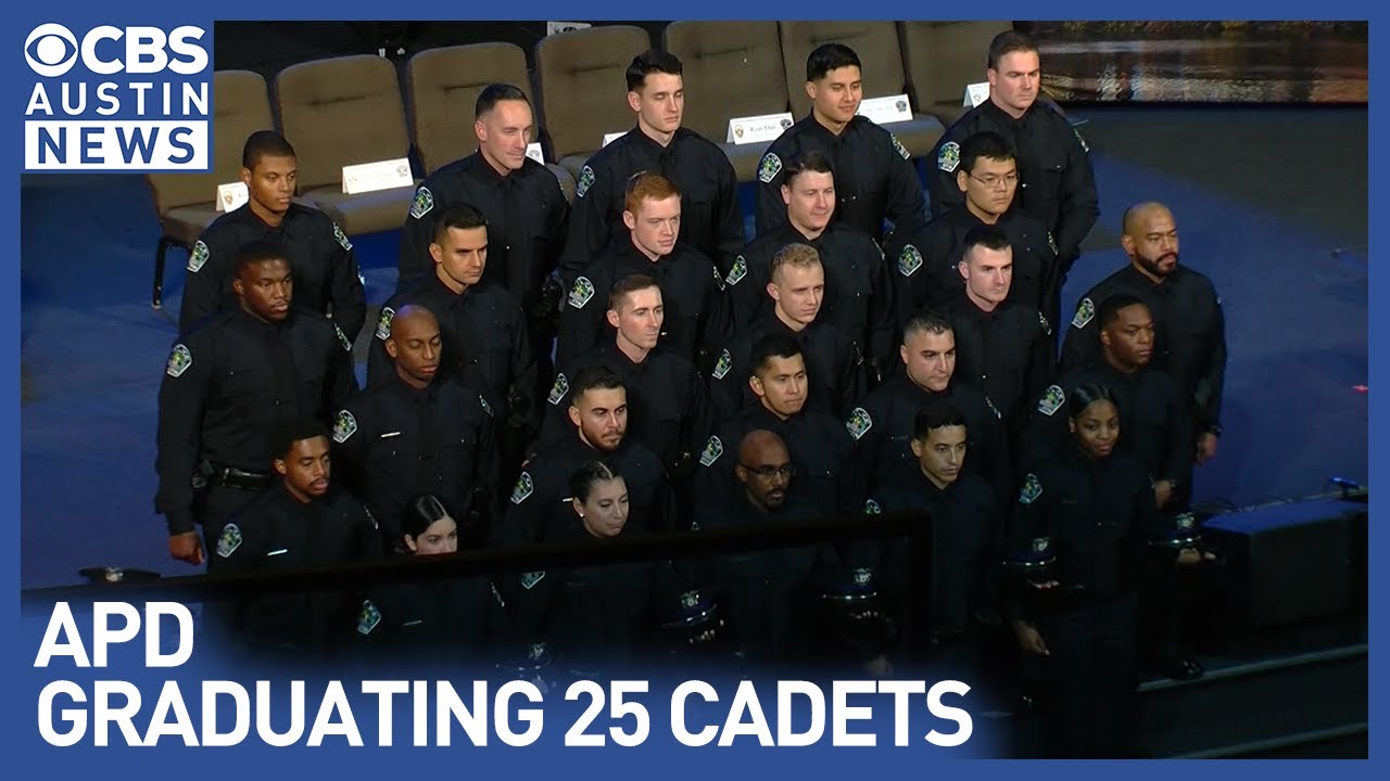Austin police welcomes new officers amid staffing crisis - YouTube