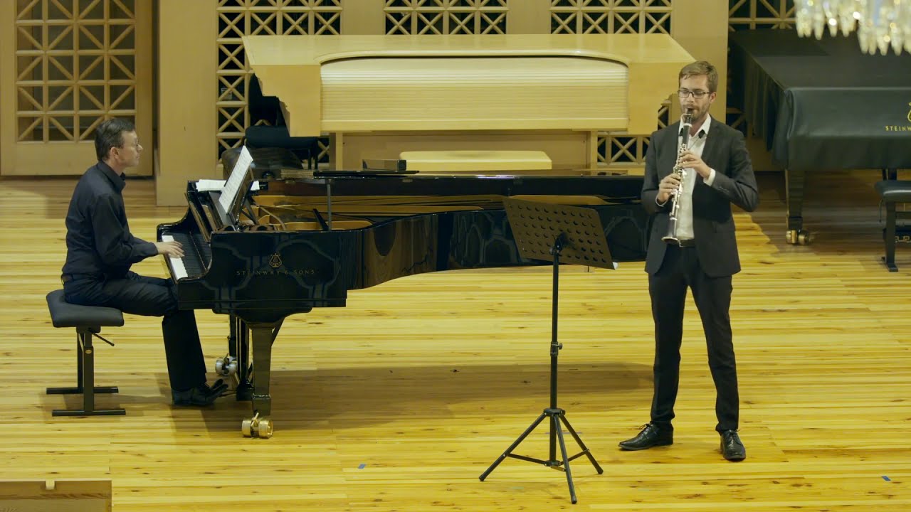 Carl Maria von Weber - Concertino for Clarinet and Piano E flat major ...