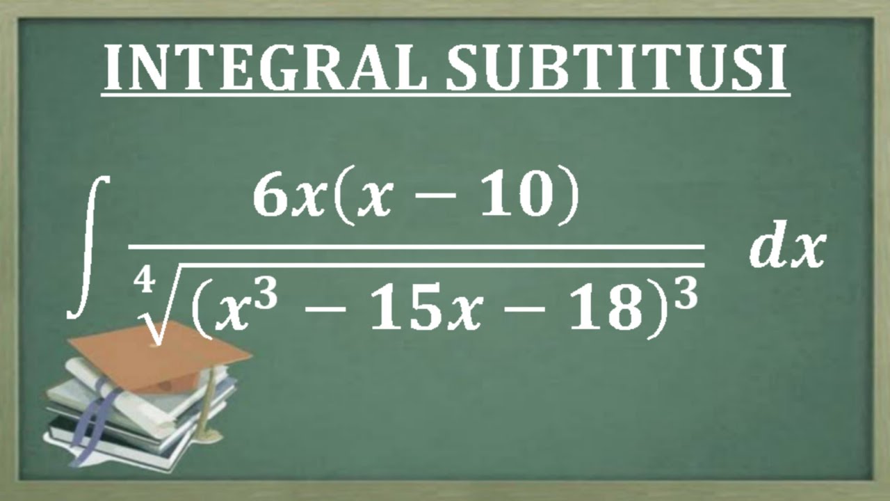 Mudahnya INTEGRAL subtitusi - YouTube