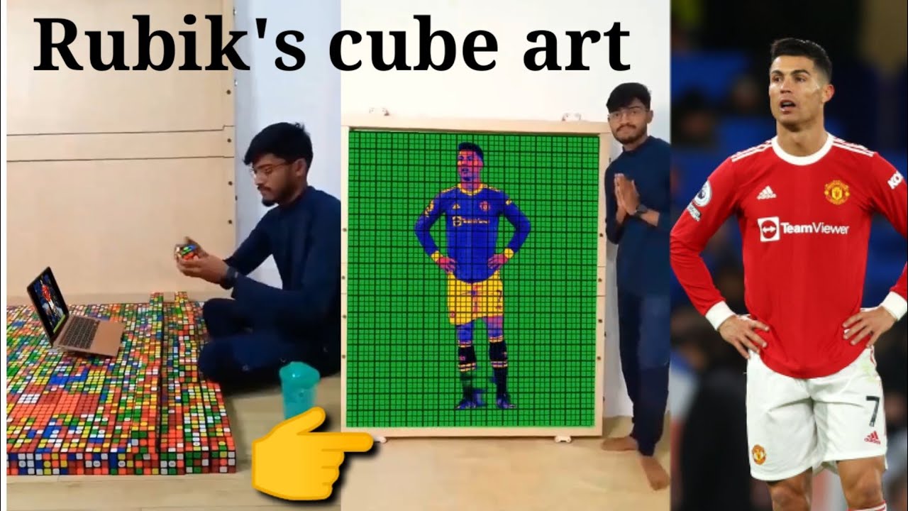 Make Cristiano Ronaldo Picture With Rubik s Cube Amazing Rubik s Cube make-cristiano-ronaldo-picture-with-rubik-s-cube-amazing-rubik-s-cube