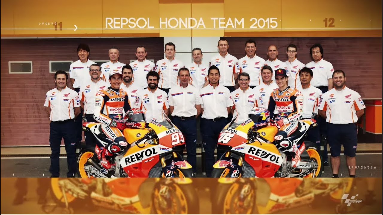Meet the 2015 Repsol Honda Team - YouTube