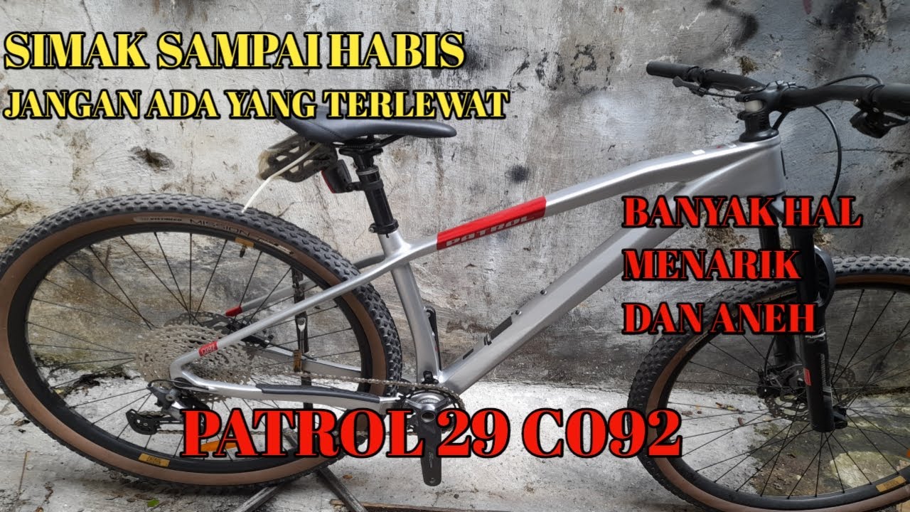 SEPEDA 29 PATROL C092 - YouTube