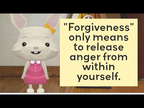True Forgiveness is For You and Doesn't Require or Involve Another ...