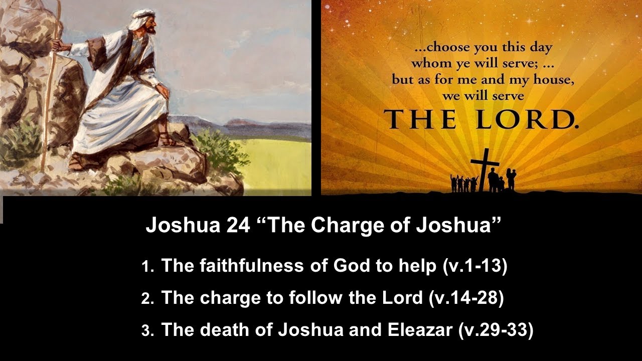 Joshua 24 “The Charge of Joshua” - Calvary Chapel Fergus Falls - YouTube