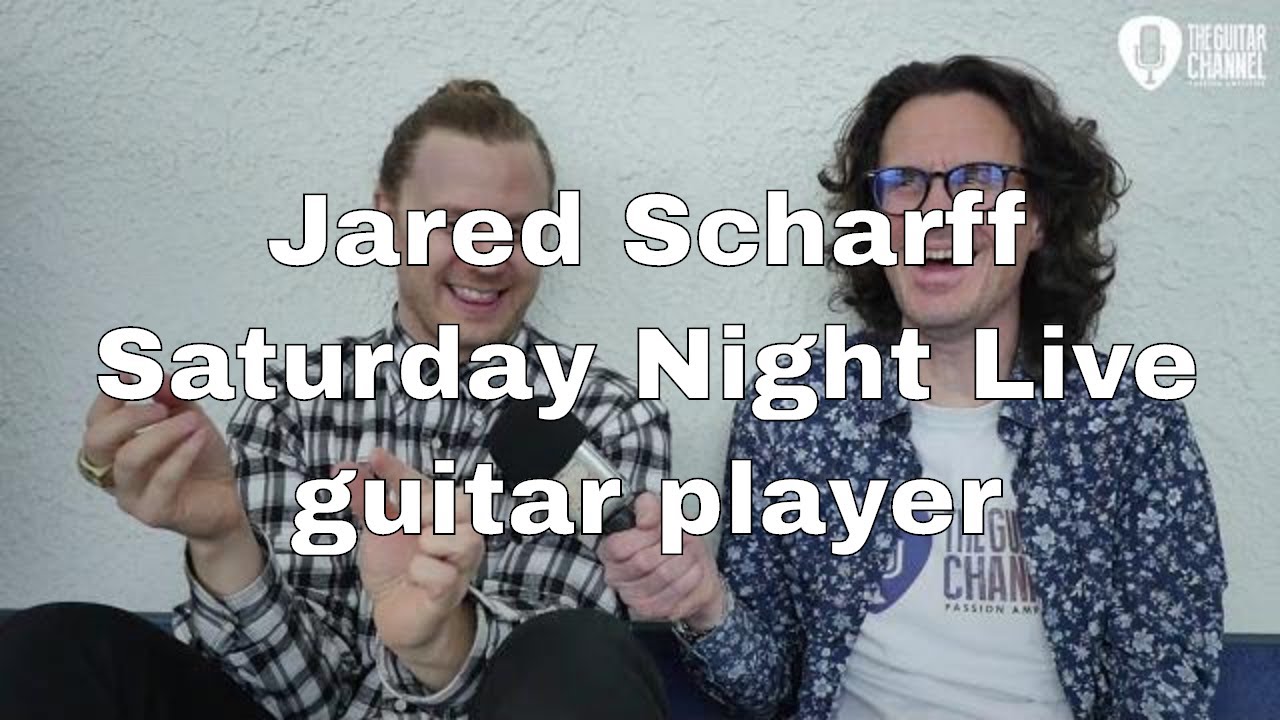 Jared Scharff interview, Saturday Night Live house band guitar player ...