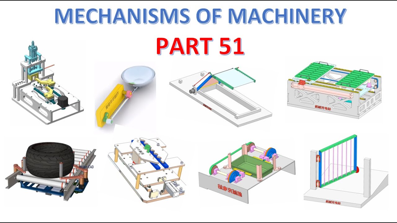 MECHANISMS OF MACHINERY | PART 51 - YouTube