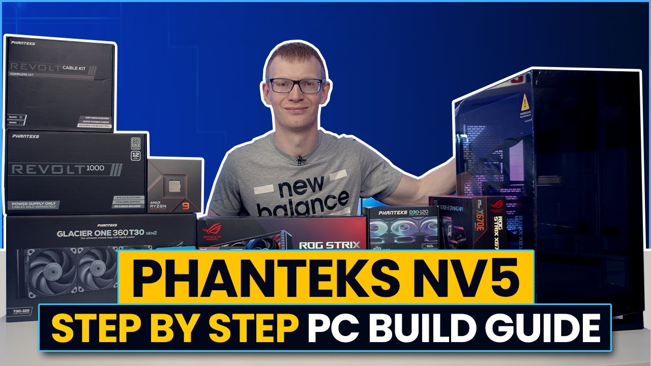 Phanteks NV5 Build - Step by Step Guide - YouTube