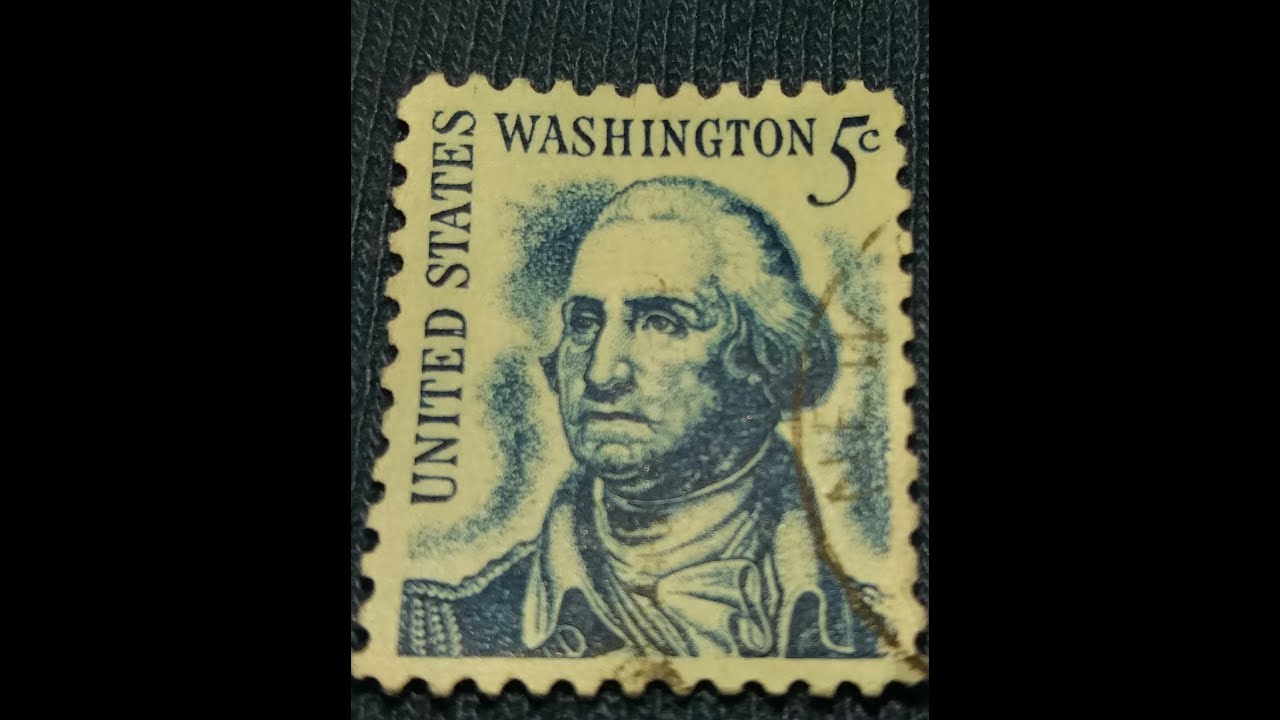 Old Stamp nr 11. WASHINGTON UNITED STATES price 5C - YouTube