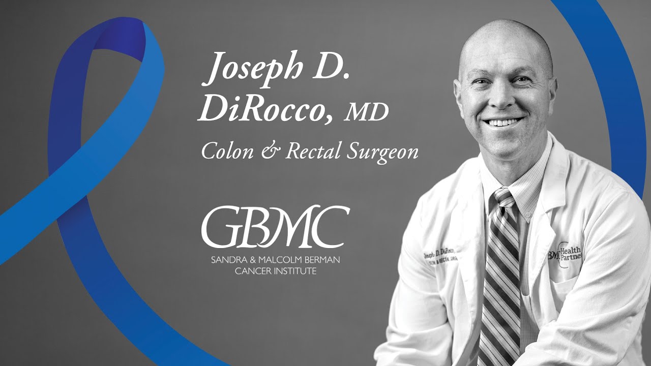 Joseph D. DiRocco, MD, MBA, FACS explains colorectal cancer prevention ...