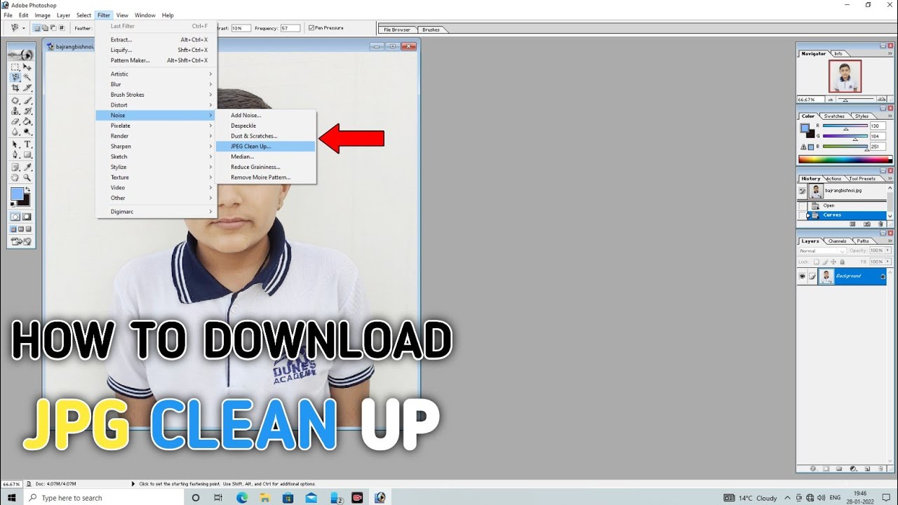 JPG Clean Up JPG CLENAR |💻 How to free download photoshop plugin in ...