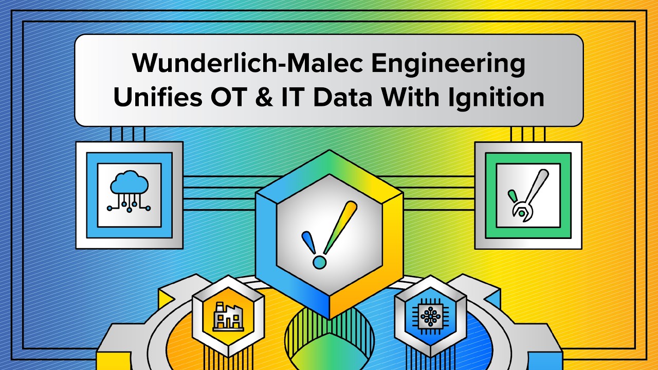 Wunderlich-Malec Engineering Unifies OT & IT Data With Ignition - YouTube
