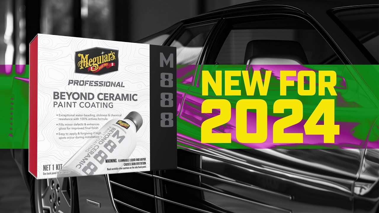 New For 24 - Meguiar's M888 Ceramic Coating - YouTube