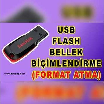 USB Flash Bellek Virüs Temizleme - YouTube