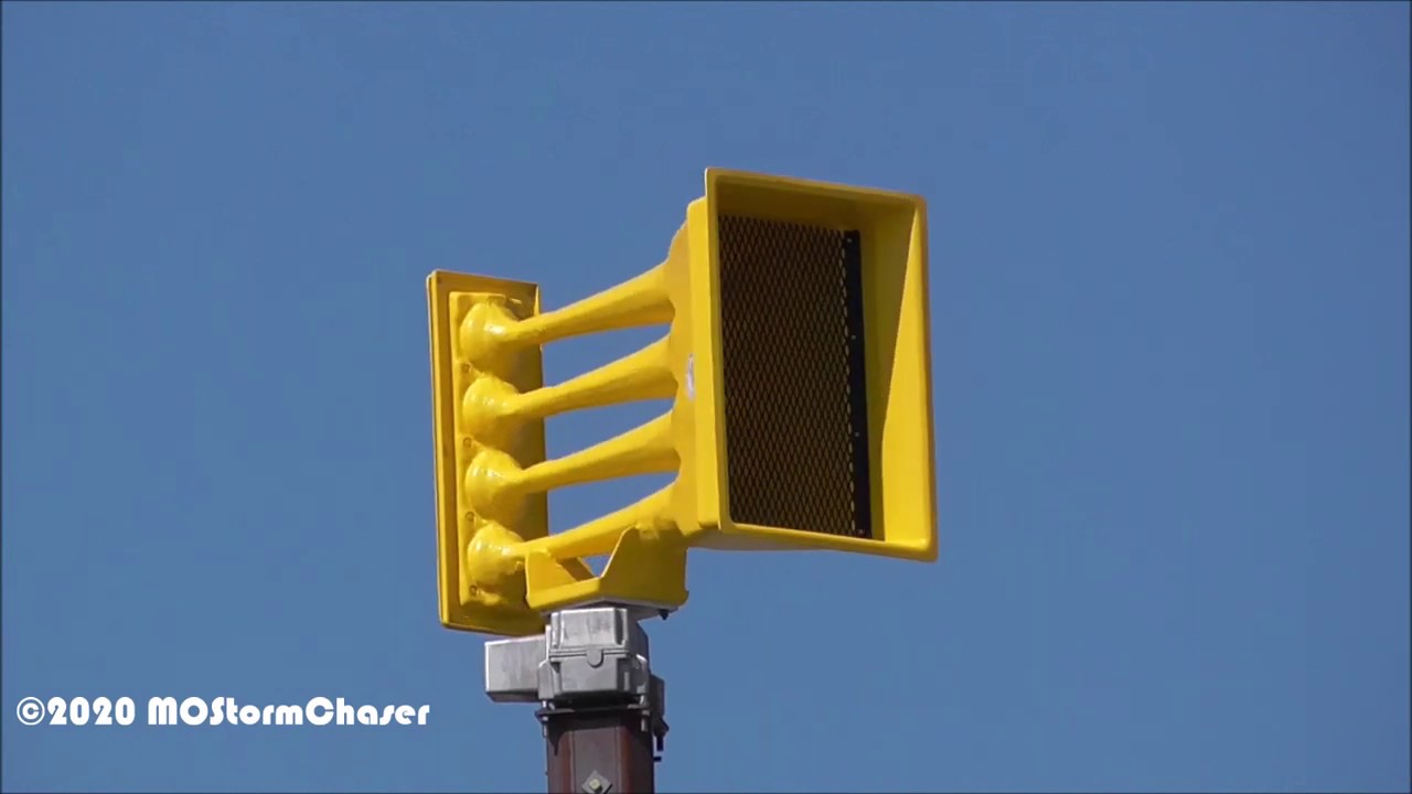 Whelen Vortex R-4 Storm Siren Test - Miller, MO - 7/8/20 - YouTube
